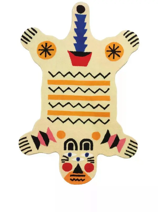 QEEBOO Oggian Big Bear Carpet - Yellow