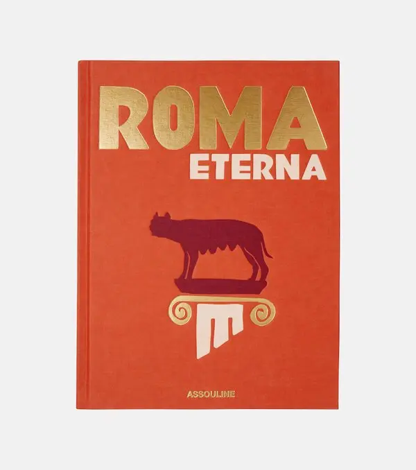 Assouline Roma Eterna Book - Burgundy