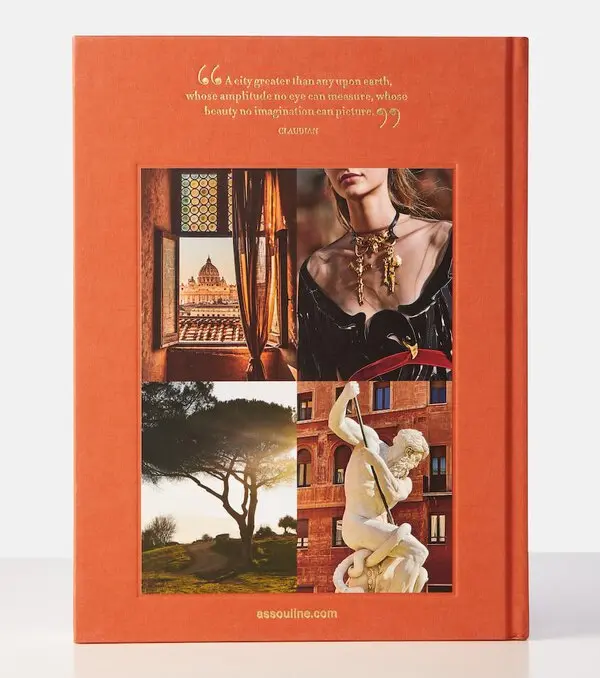 Assouline Roma Eterna Book - Burgundy