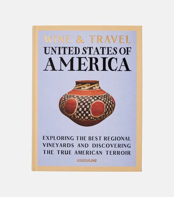 Assouline Wine & Travel United States Of America Book - Multicoloured