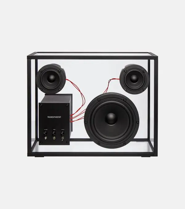 TRANSPARENT Glass Speaker - Black