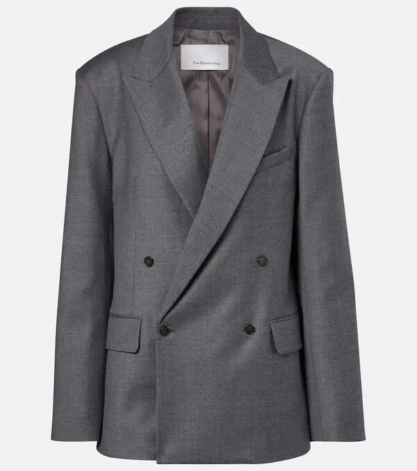 THE FRANKIE SHOP Newark Wool-blend Blazer