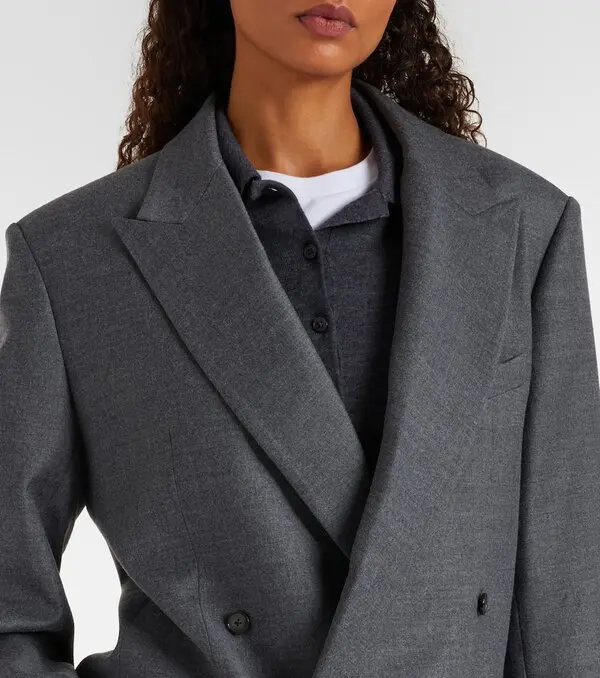 THE FRANKIE SHOP Newark Wool-blend Blazer