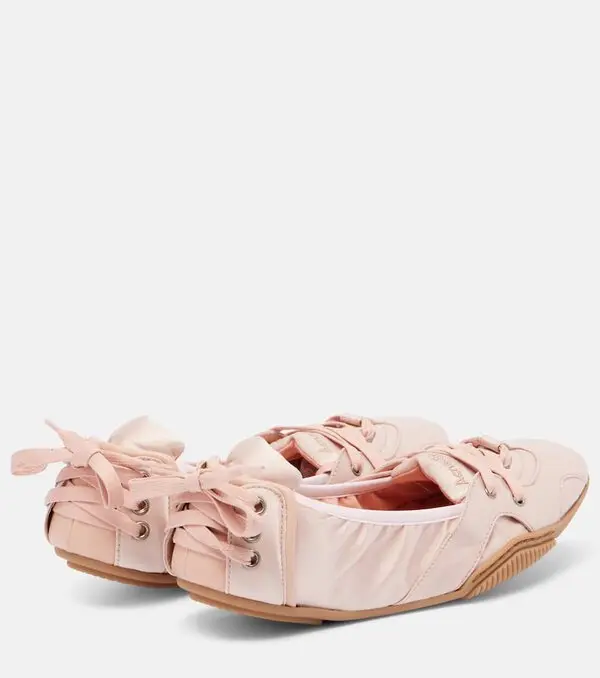 Acne Studios Bilaria Satin Sneakers