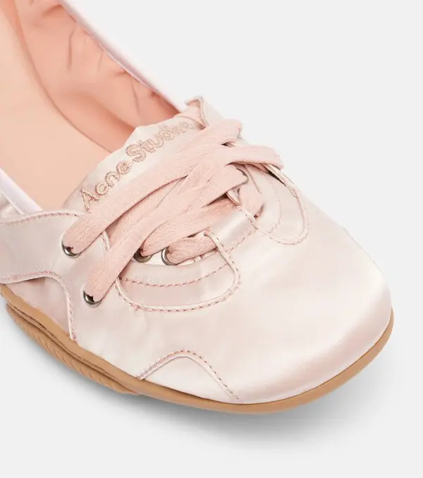 Acne Studios Bilaria Satin Sneakers