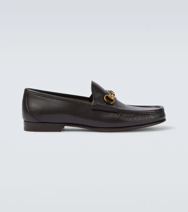Gucci Horsebit 1953 Leather Loafers - Brown