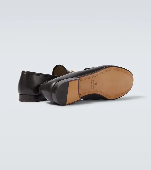 Gucci Horsebit 1953 Leather Loafers - Brown