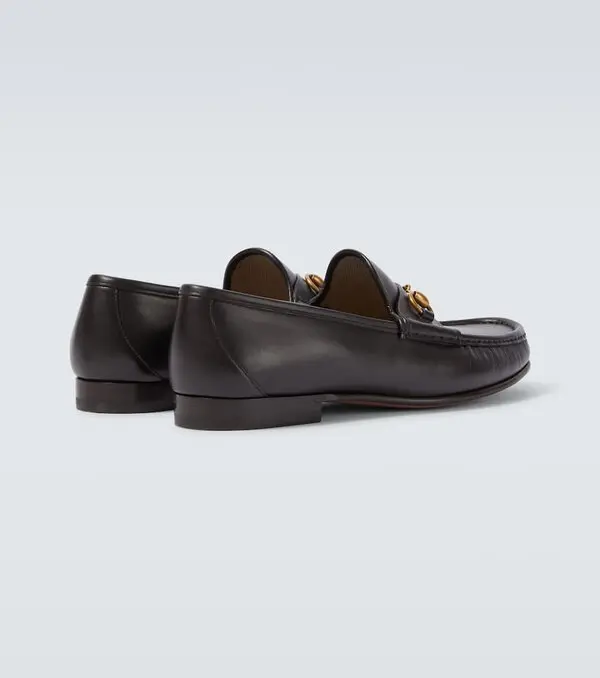 Gucci Horsebit 1953 Leather Loafers - Brown