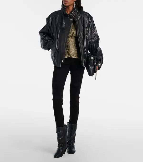 Isabel Marant Étoile Dalby Leather Ankle Boots