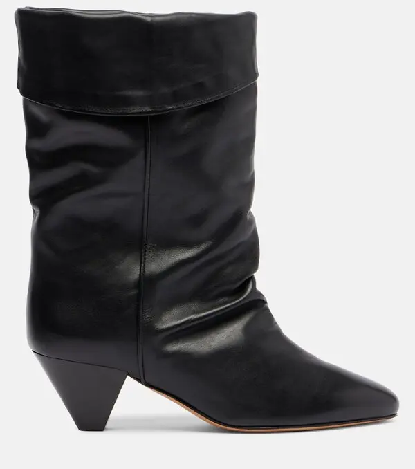 Isabel Marant Étoile Dalby Leather Ankle Boots