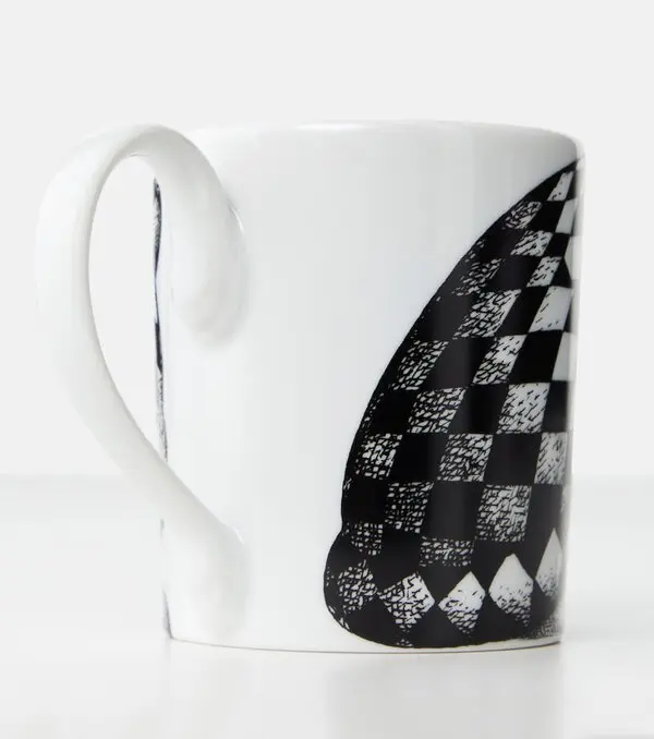FORNASETTI High Fidelity Porcelain Mug