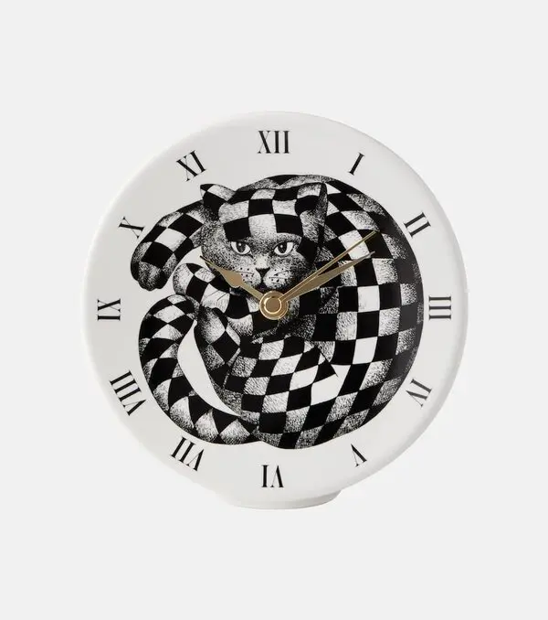 FORNASETTI High Fidelity Clock - Black