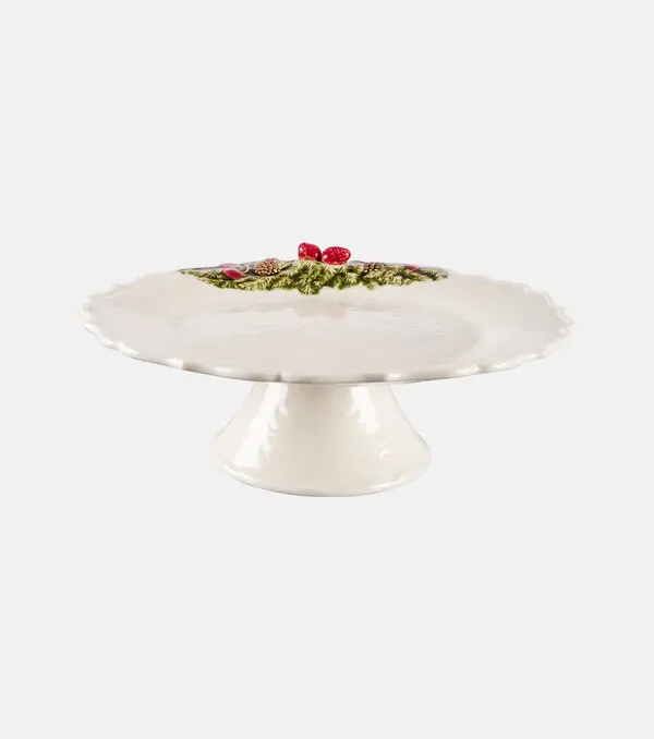 BORDALLO PINHEIRO Earthenware Cake Stand
