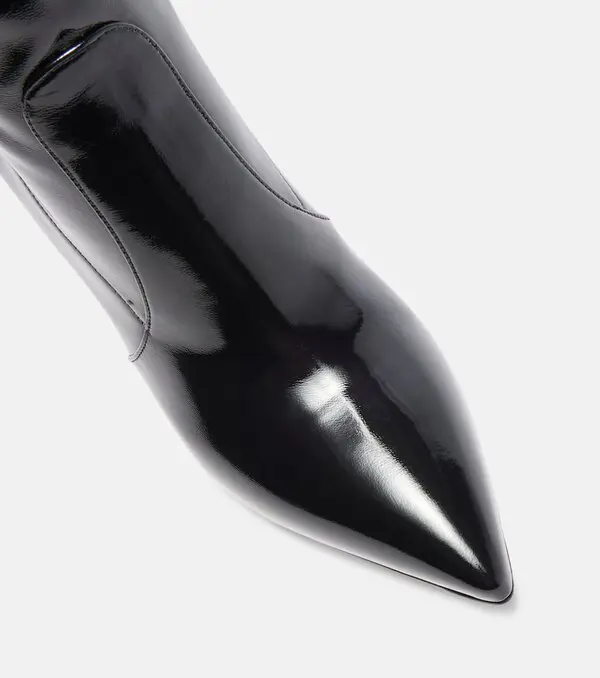 GIANVITO ROSSI Hansen Leather Knee-high Boots - Black
