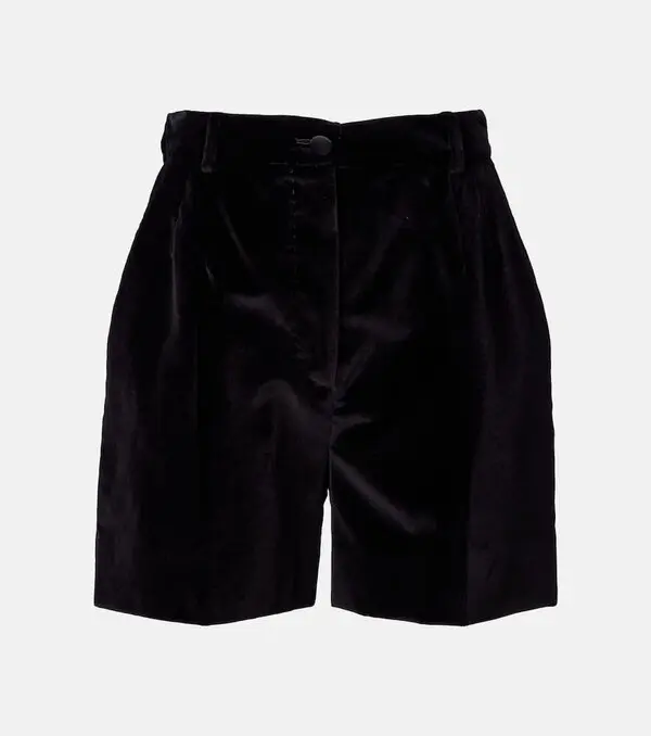 Dolce & Gabbana Cotton And Silk-blend Shorts
