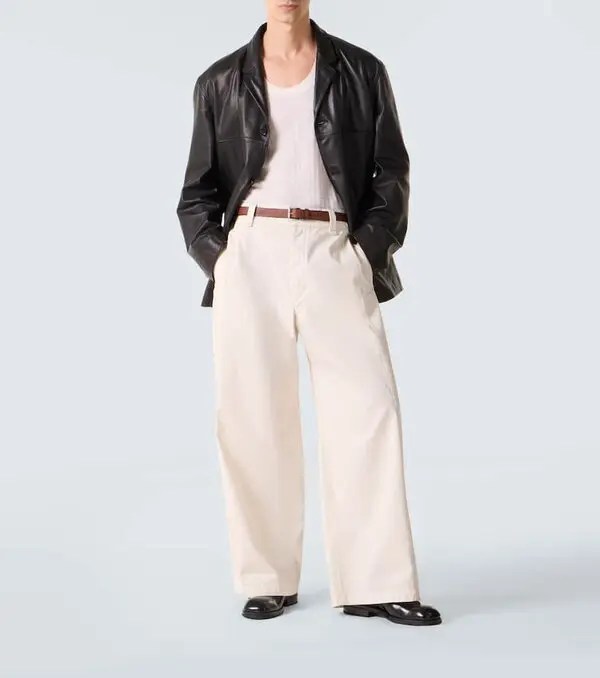 LEMAIRE Leather Ankle Boots