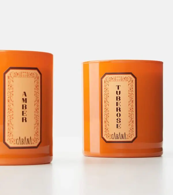 CABANA Amber Scented Candle
