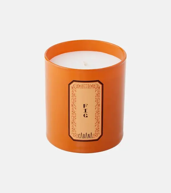 CABANA Fig Scented Candle - Orange