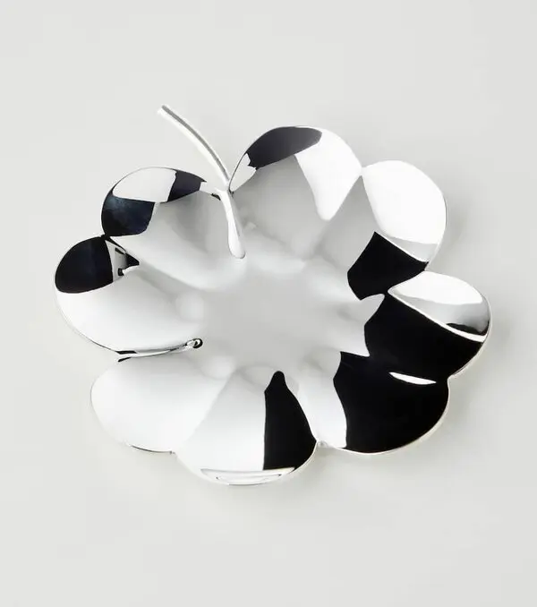 Christofle L'herbier Clover -plated Bowl
