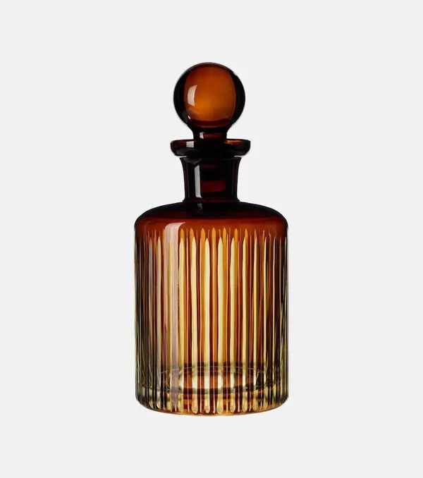 L'Objet Prism Glass Decanter - Orange