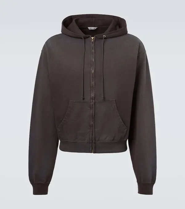 Auralee Cotton Jersey Hoodie