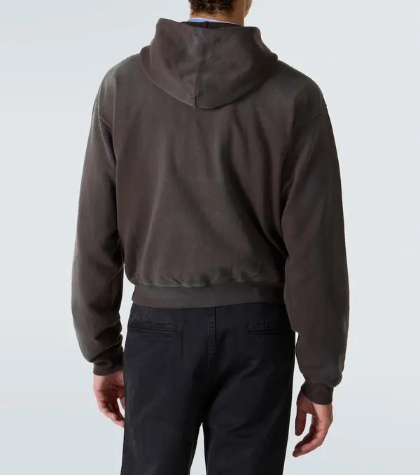 Auralee Cotton Jersey Hoodie