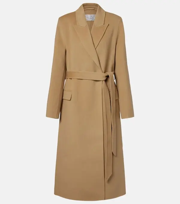 Acne Studios Wool And Cashmere Wrap Coat