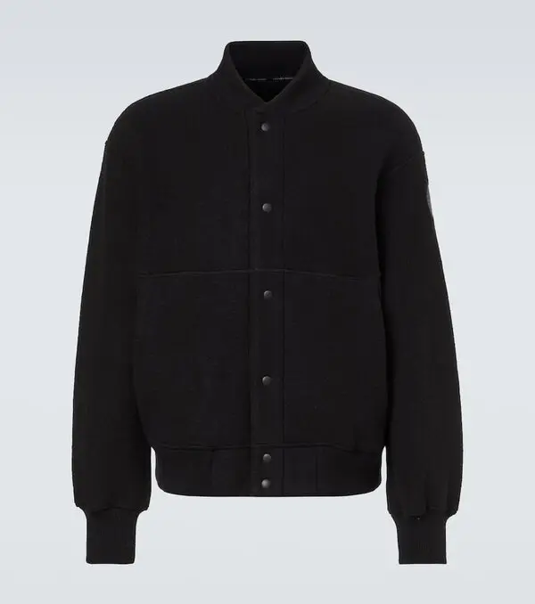 Canada Goose Hudson Wool-blend Bomber Jacket