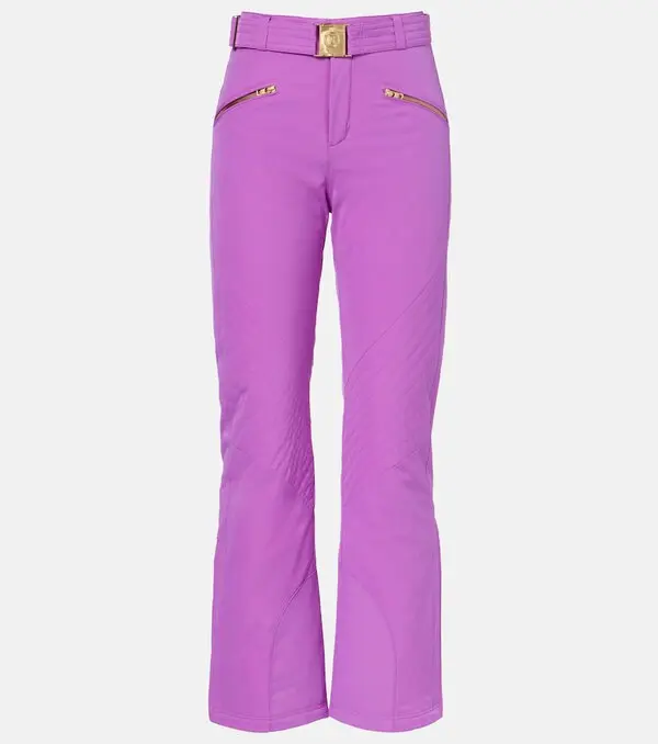 Bogner Franzi Belted Ski Pants - Purple
