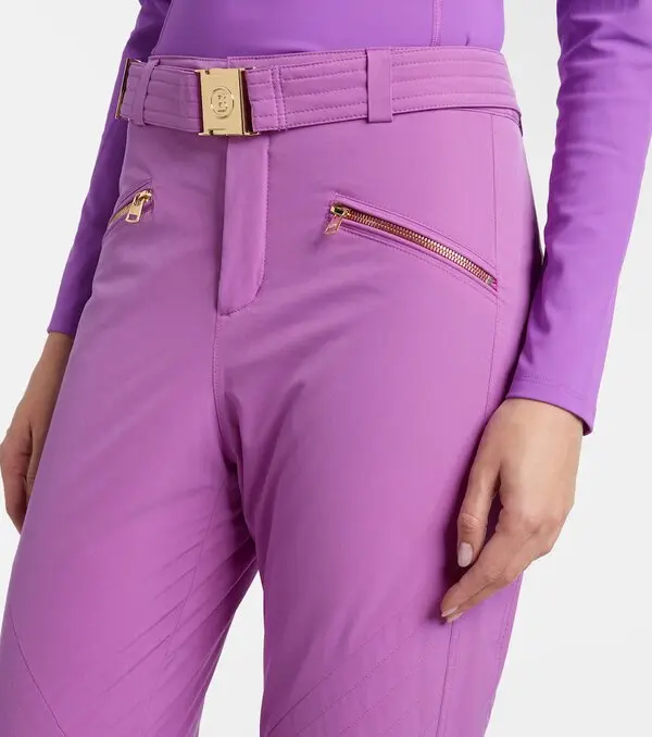 Bogner Franzi Belted Ski Pants - Purple