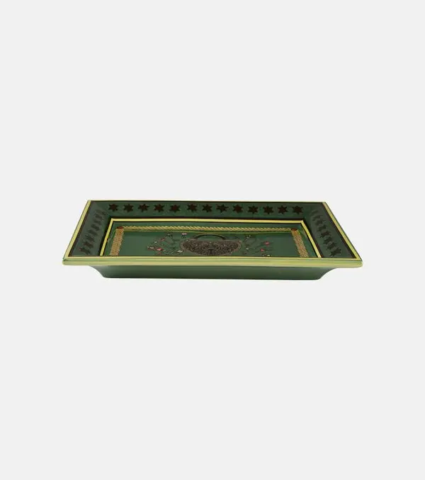 Etro Herald Ceramic Tray - Green