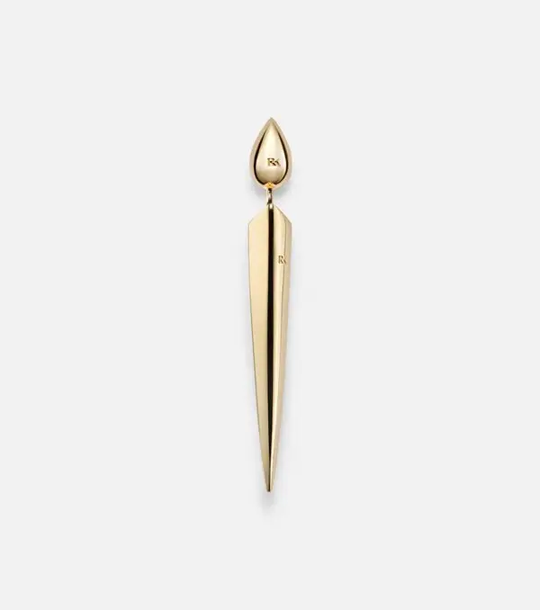RAINBOW K 14kt Single Earring With Diamonds