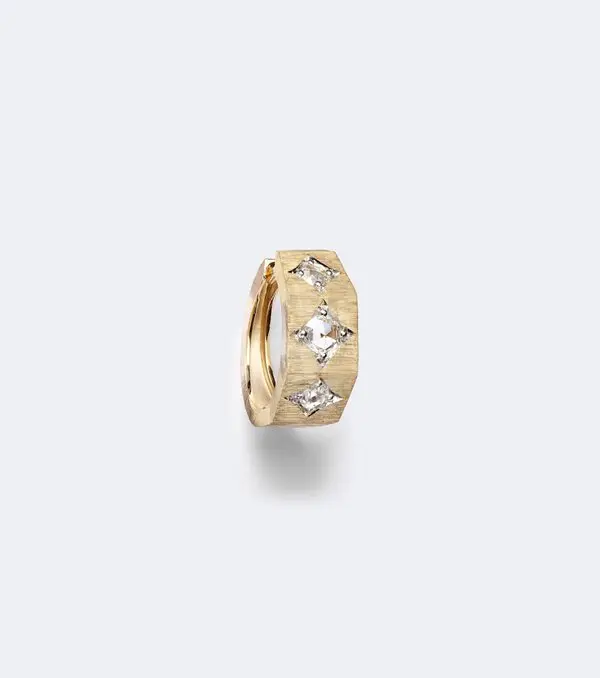MARIE LICHTENBERG Ecrou 18kt Single Hoop Earring - Gold