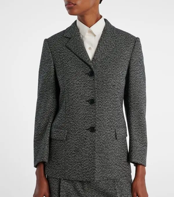 THE ROW Eudora Cashmere And Wool Blazer