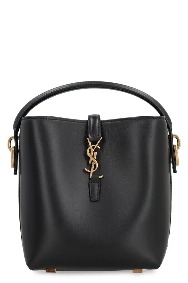 Saint Laurent Le 37 Mini Bucket Bag - Black