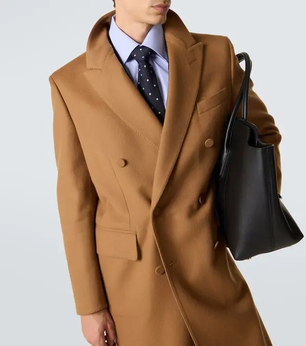 TOM FORD Double-breasted Wool-cashmere Coat