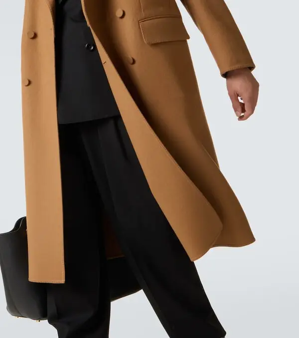 TOM FORD Double-breasted Wool-cashmere Coat