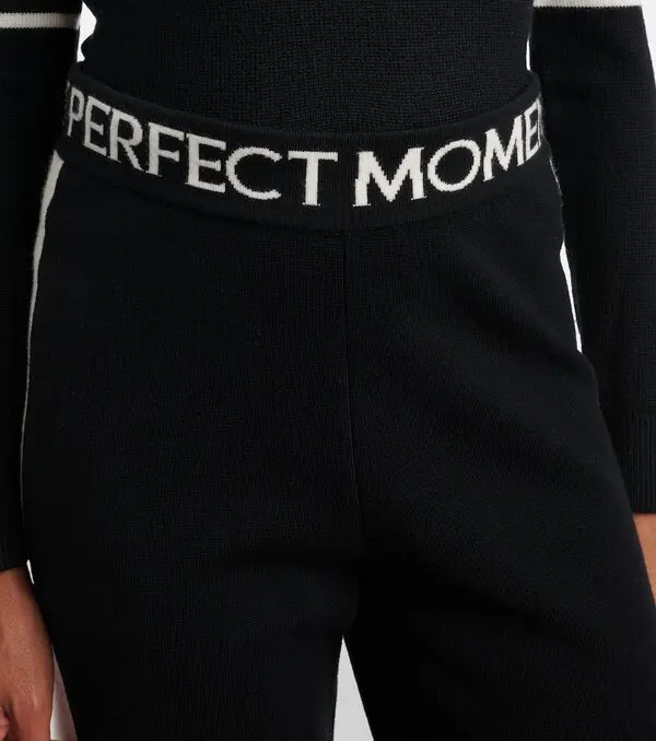 Perfect Moment La Tour Wool-blend Sweatpants