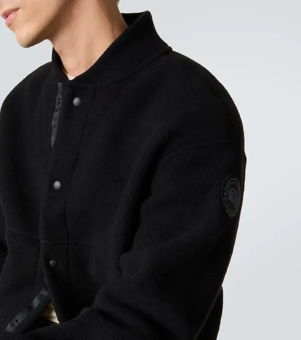 Canada Goose Hudson Wool-blend Bomber Jacket