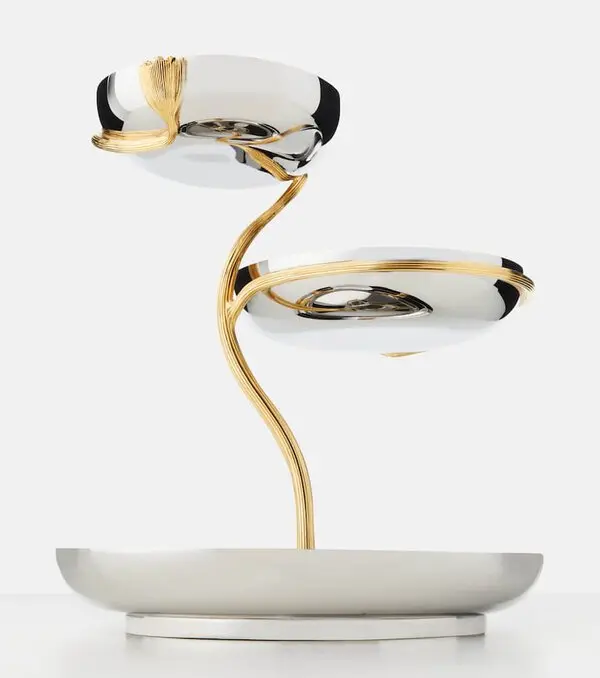 L'Objet Deco Leaves Large Serving Stand