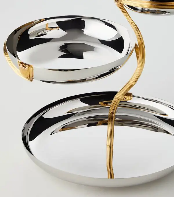 L'Objet Deco Leaves Large Serving Stand