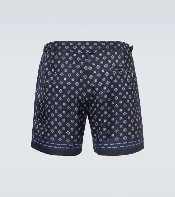 Orlebar Brown Bulldog Printed Swim Trunks