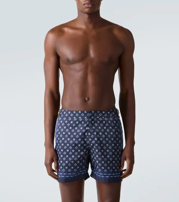Orlebar Brown Bulldog Printed Swim Trunks