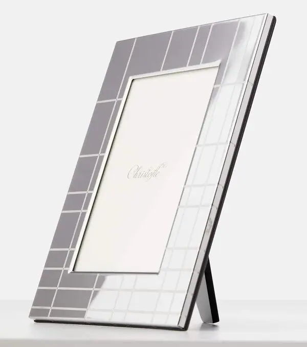 Christofle Graphik Stainless Steel Picture Frame