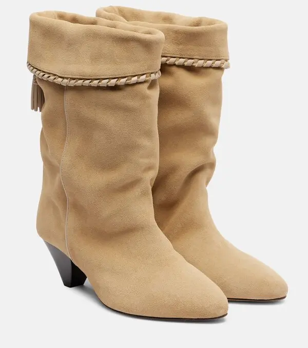 Isabel Marant Étoile Dalby 55 Suede Ankle Boots