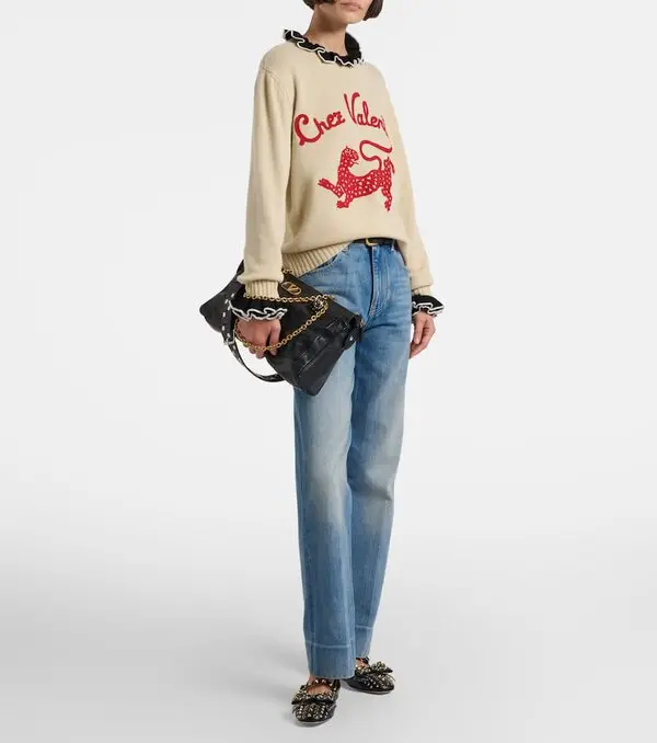 Valentino Garavani Chez Virgin Wool Sweater