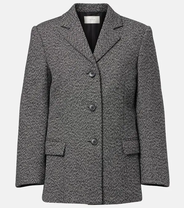 THE ROW Eudora Cashmere And Wool Blazer