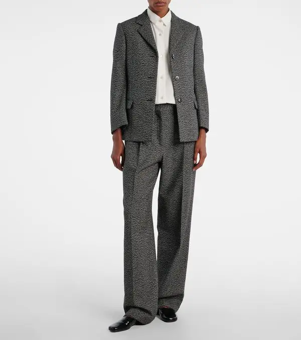 THE ROW Eudora Cashmere And Wool Blazer