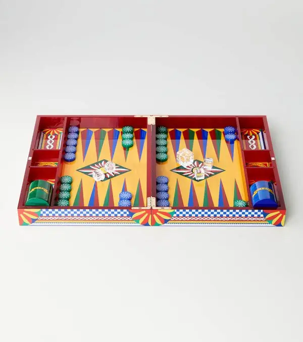 Dolce & Gabbana Carretto Backgammon Set