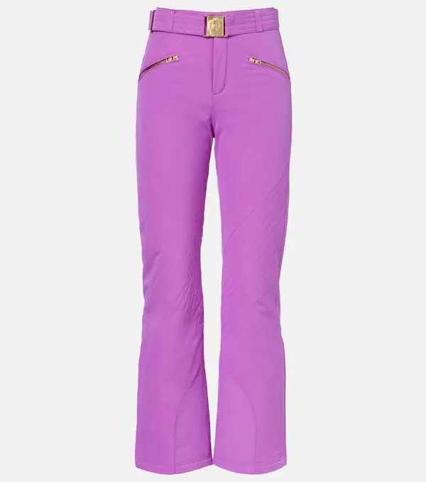 Bogner Franzi Belted Ski Pants - Purple